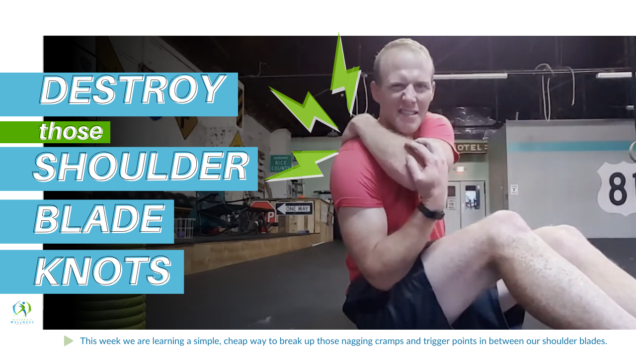 Shoulder knots? We think KNOT. Try this technique to melt away tension